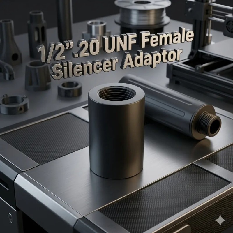 1/2″.20 UNF Female Silencer Adaptor | 🔫🎯 🌟 🔇